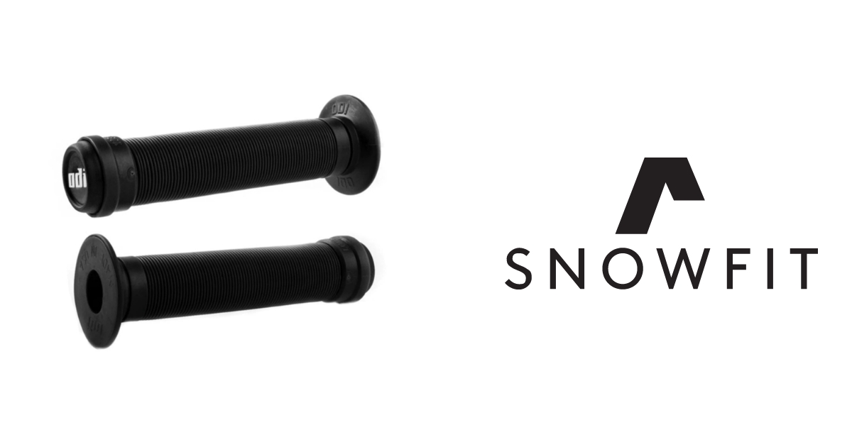 ODI Long Neck Grips with Flange - Snowfit