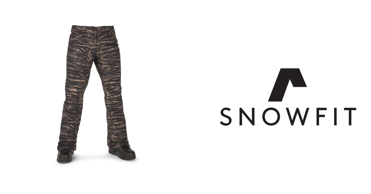 Volcom Hallen Pant Tiger Print - Snowfit