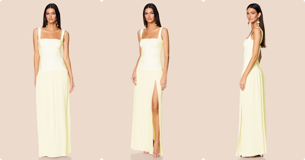 Desiree Square Neck Maxi | Nookie